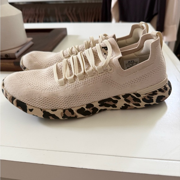 APL | Shoes | Apl Techloom Breeze Sneakers With Leopard Print | Poshmark